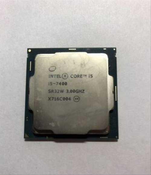 Intel core I5-7400