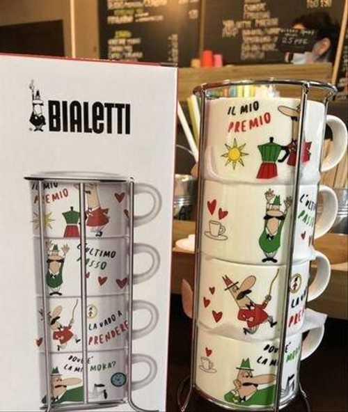 Набор чашек для капучино Bialetti