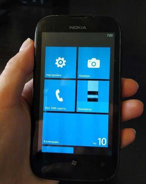 Телефон Nokia Lumia 510