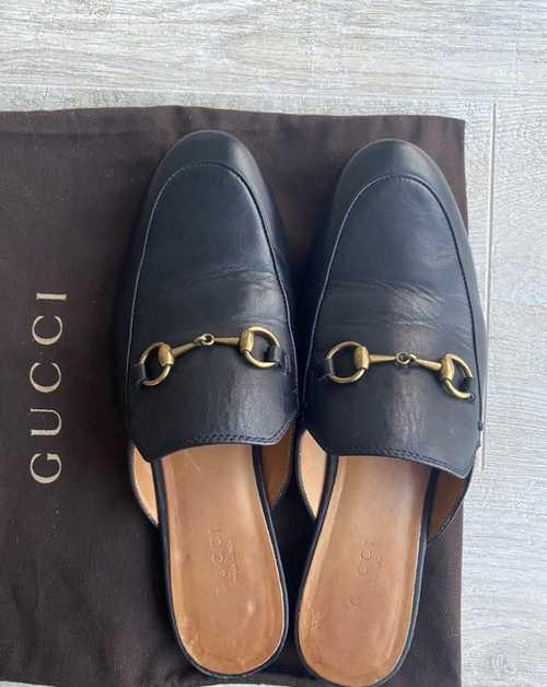 Мюли Gucci 37-38 оригинал
