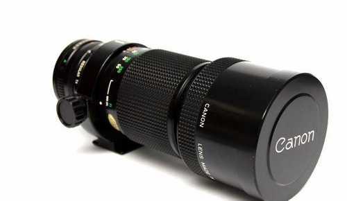 Canon FD 300mm f4 + Canon Extender FD 1.4*-A