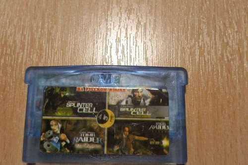 Splinter Cell & Tomb Rider GBA RUS