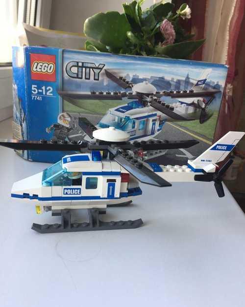 Lego City 7741 Полицейский вертолёт