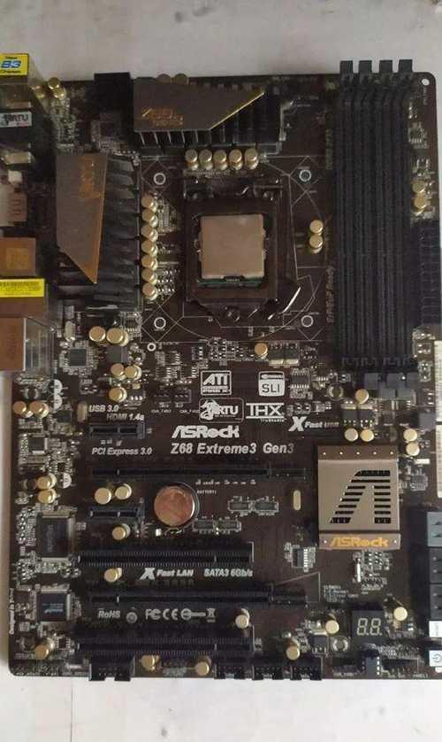 Комплект из I7 2600, rx580 и AsRock z68