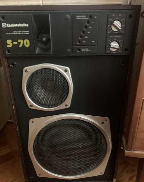 Колонки radiotehnika S70