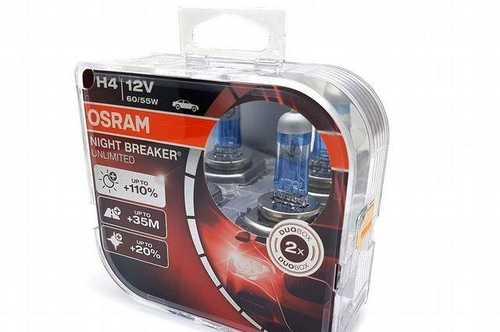 Osram h4 Night Breaker Unlimited +110. Osram Night Breaker led. H4 Osram белый свет комплект. Лампа h4 Osram Night Breaker Unlimited.