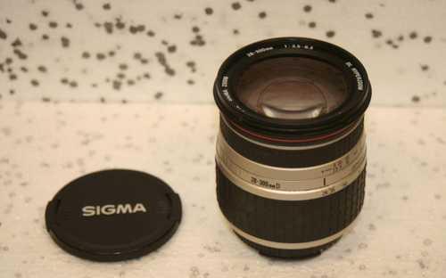 Nikon Sigma AF 28-300 F3,5-6,3 DL Hiperzoom as-L