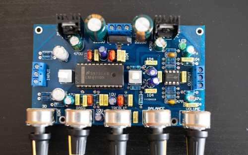 Предусилитель с темброблоком