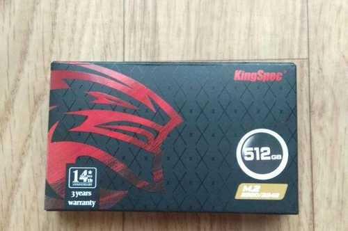Новый SSD KingSpec NT-512 M.2 2280 ngff 512gb