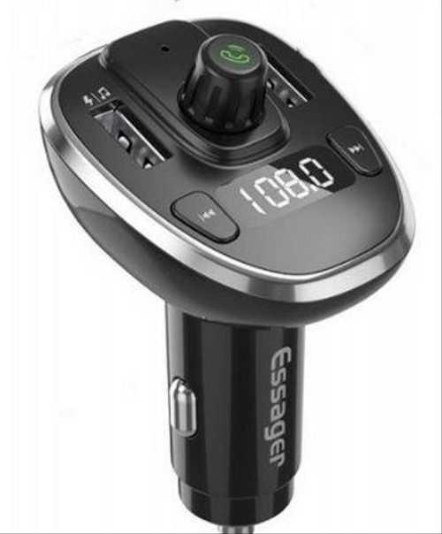 Автомобильный FM-трансмиттер с USB, Bluetooth 5.0