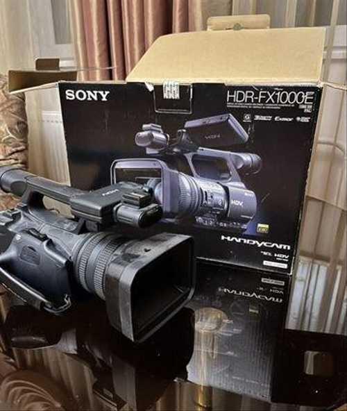 Sony hdr-fx1000e видеокамера