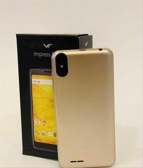 Смартфон vertex Impress Pear gold