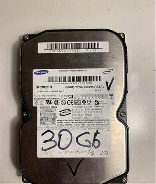 HDD Samsung 80gb