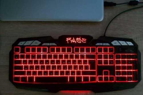 Игровая клавиатура Dexp Rage