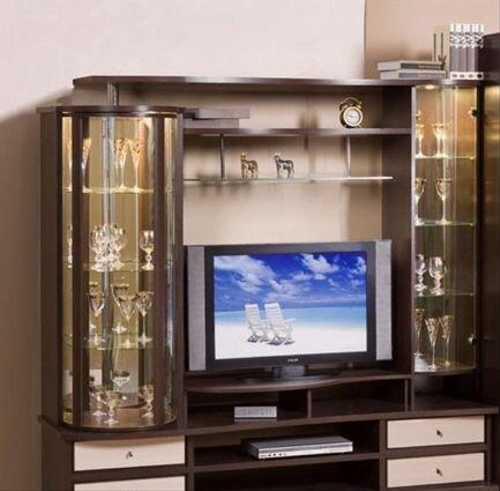 Стенка в гостиную, бар угловой