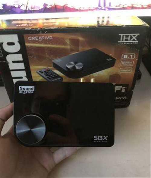 Creative sound blaster x-fi 5.1 pro