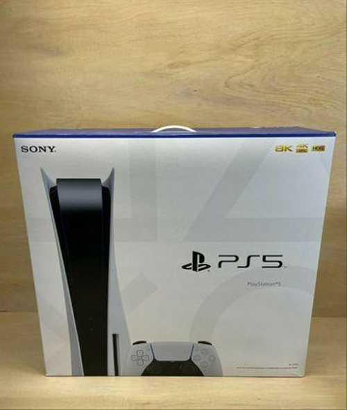 Sony playstation 5 с дисководом, пультом и камерой