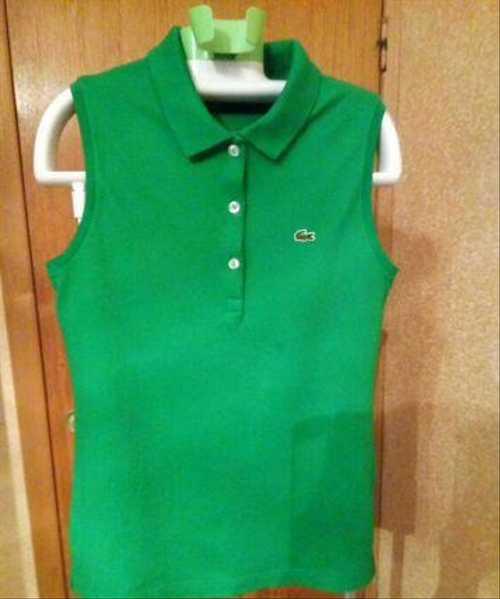 Женское поло Lacoste