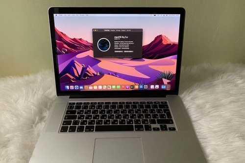 Ноутбук Apple MacBook Pro retina15 mid2014 SSD 256