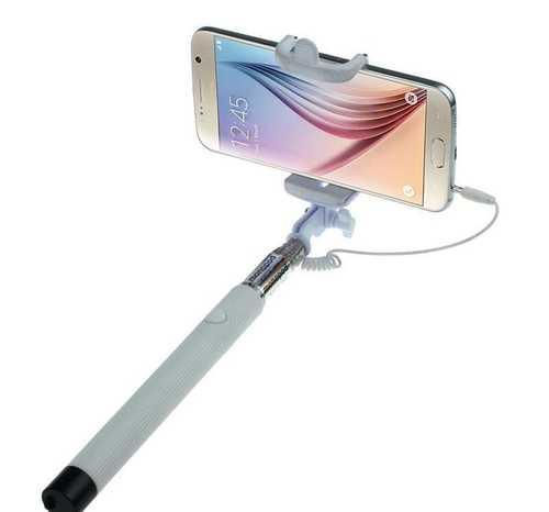 Штатив для селфи monopod 01 белый