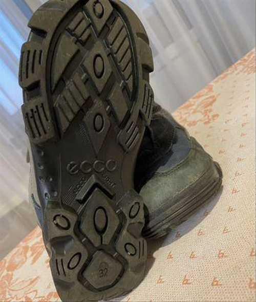 Зимние сапоги ecco