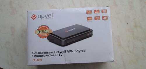 Роутер Upvel UR-305B IP TV, VPN.в коробке