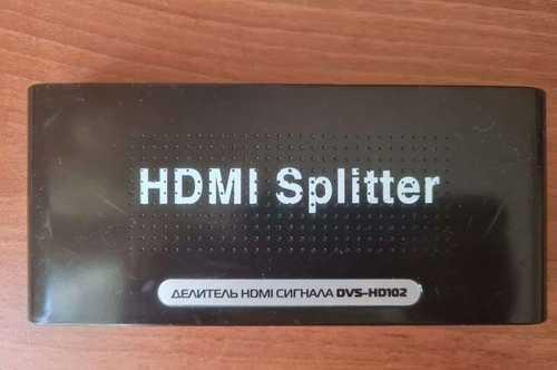 Сплиттер hdmi DVS HD-102