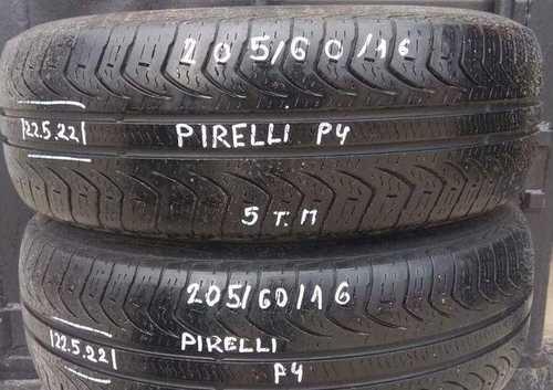 Pirelli P4 Four Seasons 205/60 R16, 2 шт