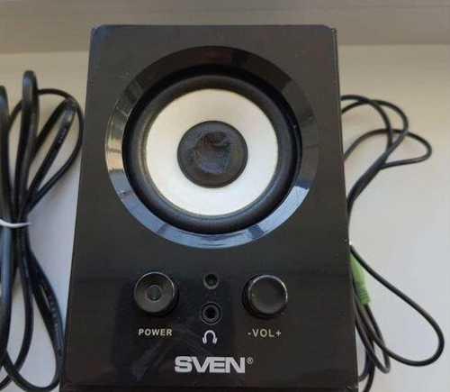 Колонки с регулятором громкости sven MS-80