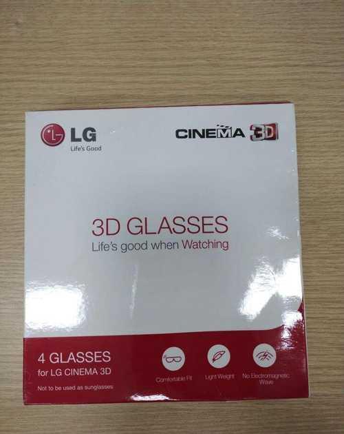3D очки LG AG-F310 черные,новые в упаковке