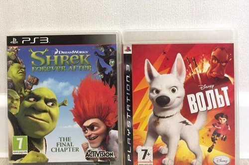 Shrek вольт диски на Ps3