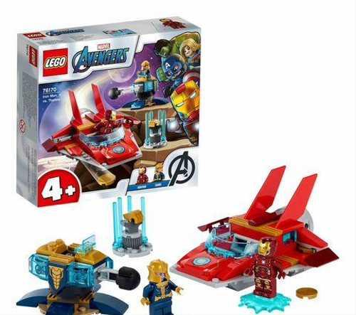 Конструктор Lego Super Heroes, "Железный Человек против Таноса" (76170)