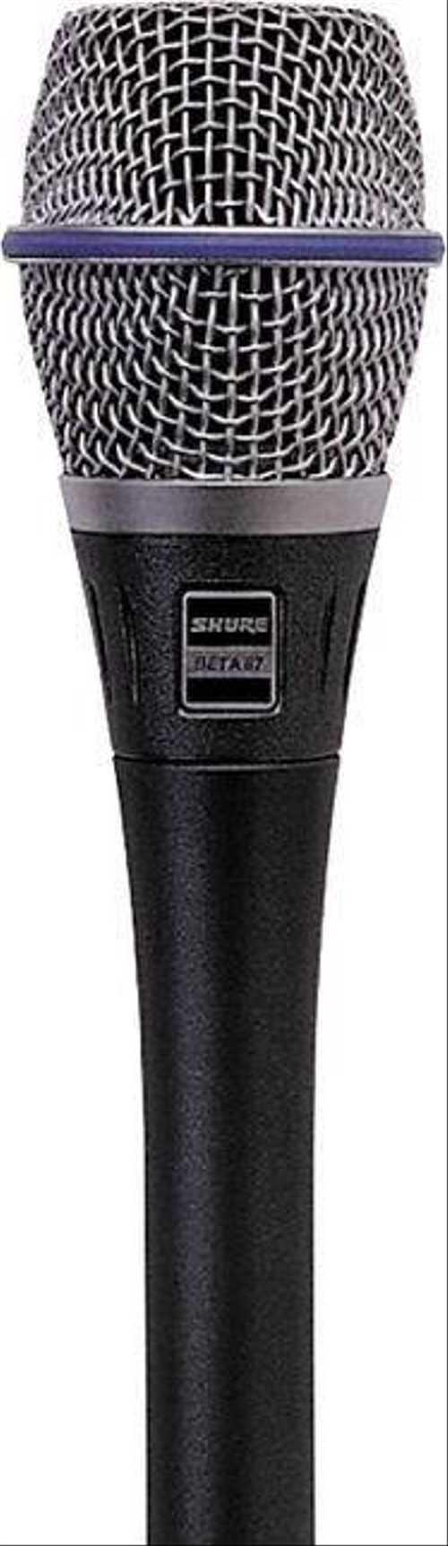 Конденсаторный вокальный микрофон Shure Beta 87A