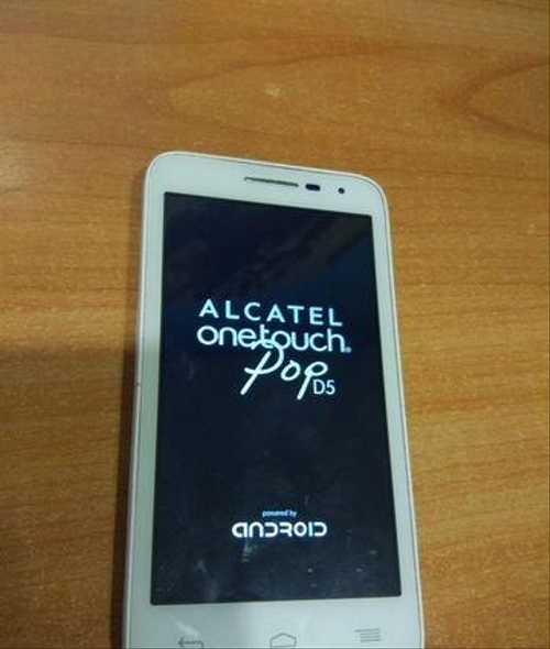 Alcatel One Touch Pop D5 5038D White (на запчасти)