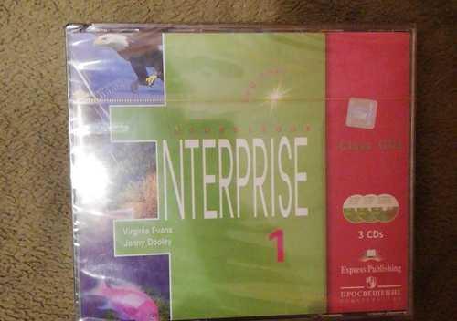 Enterprise 1 class Audio CDS. Лицензионные диски русский язык 2 класс.