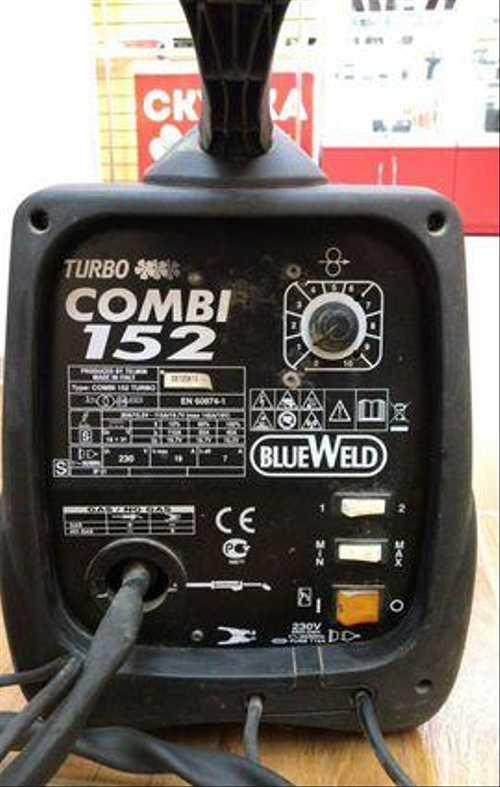 Сварочный выпрямитель blueweld Combi 152 Turbo, MI