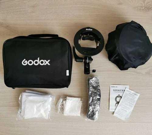 Софтбокс Godox sggv6060 с сотами для накамерных вс