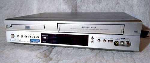 DVD VHS HI-FI stereo комбайн LG