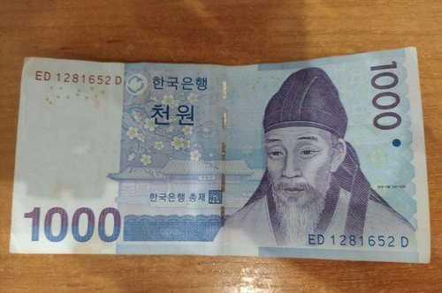 1000 Южнокорейских вон. Корея бу. 2000 Вон в рублях. Что можно купить за 1000 корейских вон.