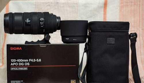 Sigma (Nikon) 120-400 mm F4,5-5,6 APO DG OS HSM
