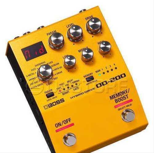 Boss OD-200 Hybrid Overdrive новая