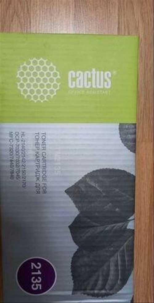 Картридж cactus для Brother TN-2135 (1500 страниц)