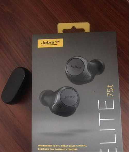 Наушники jabra elite 75t