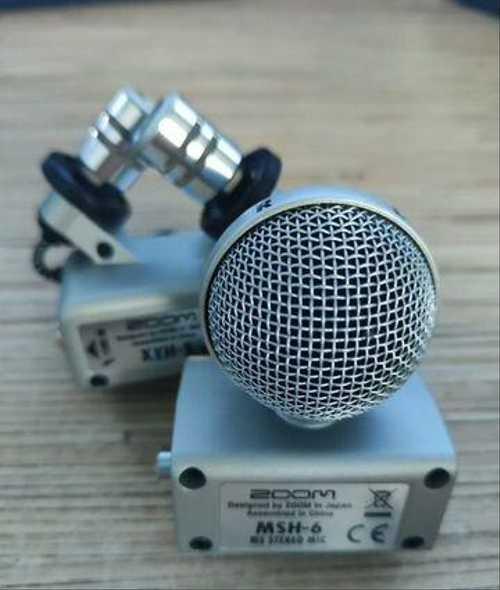 Микрофоны Zoom XYH-5 и MSH-6 новые