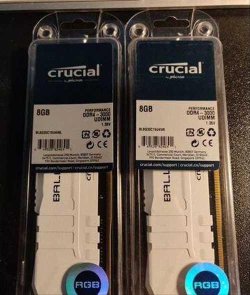 Crucial Ballistix RGB DDR4 3000