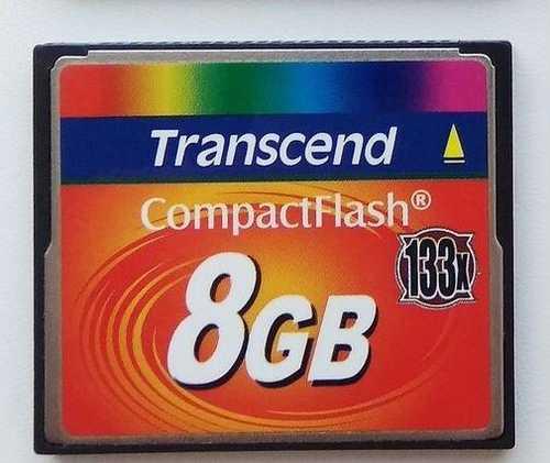 Карта памяти transcend compact flash 4 гб