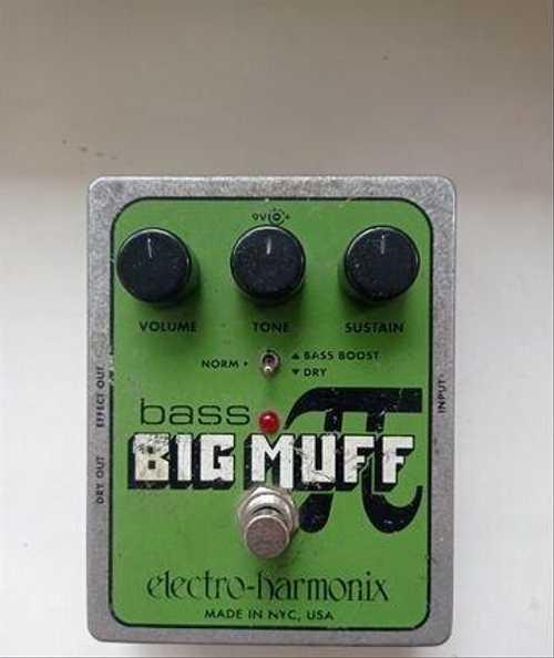 Педаль для бас-гитары Electro-Harmonix Bass Big Mu