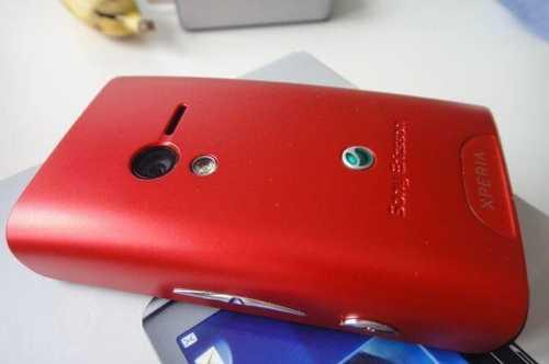 Sony Xperia X10 Mini красный(белый) рст
