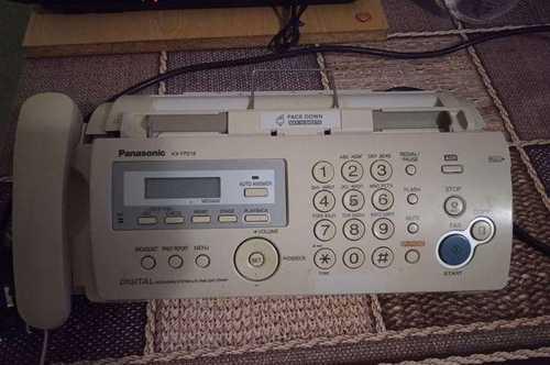 Факс panasonic kx-fp218