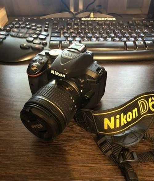Nikon d5300, объектив AF-P Nikkor 18-55, сумка